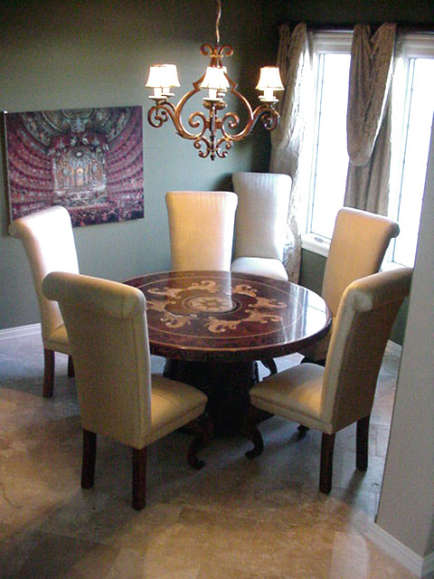 Old World Dining Table – Zongkers Custom Woods, inc