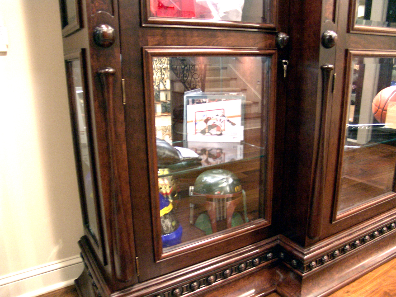 Sports Display Case – Zongkers Custom Woods, inc